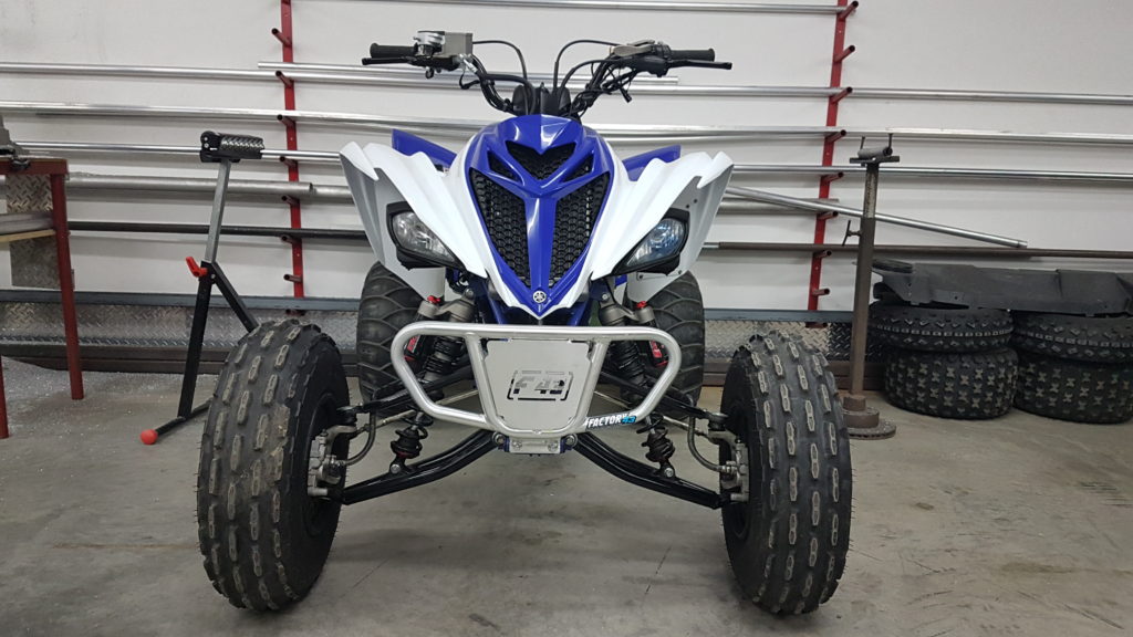 Raptor 700 MX bumper with F43 plate – Factory 43